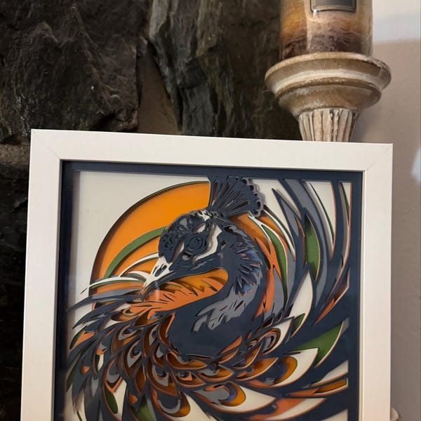 3D Layered Laser Cut File. 3D Mandala Svg Multilayer Plywood Wall Art ...