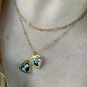 BTS Heart Locket Necklace Luxury Jewelry Photo Locket Shine, Dream ...