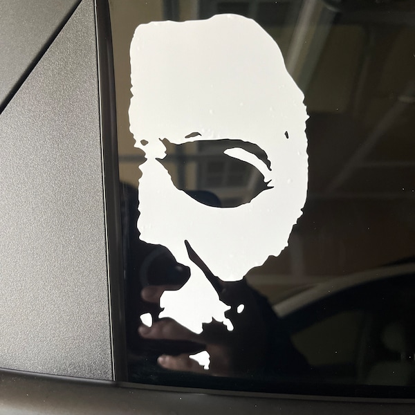 Michael Myers Decal Sticker | Sticker for Car Window | for Tumbler ...