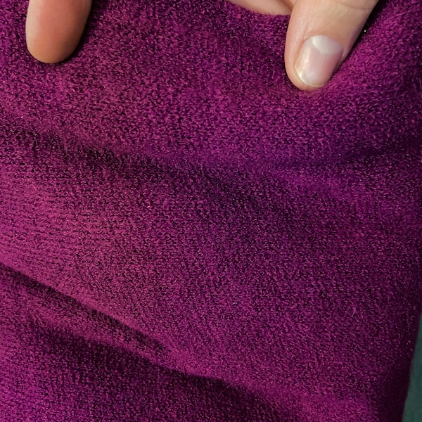 Purple, Soft Jersey, Knit Purl Brushed Fabric, Baby Photography ...