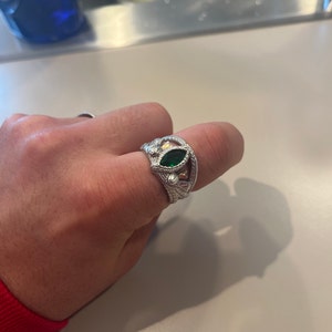 Silver Lotus Ring Men Women Lotus Flower Ring Sterling Silver - Etsy