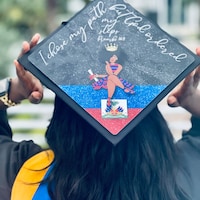 About Time Grad Cap Topper Graduation Cap Decorations by - Etsy