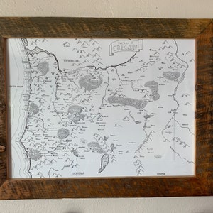 Fantasy Map of Washington, DC - Etsy