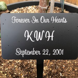 Garden Memorials, Name Plates, Memorial Plaque, Metal Plaques, Garden ...
