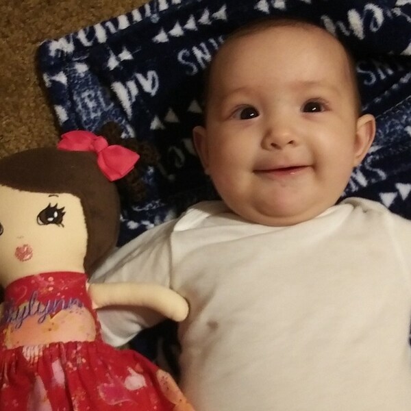 Handmade Rag Doll, Cowgirl, Fabric Doll Custom Order - Etsy