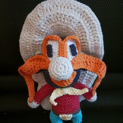 Yosemite Sam Crochet Pattern, Yosemite Sam Pattern Crochet, Looney ...