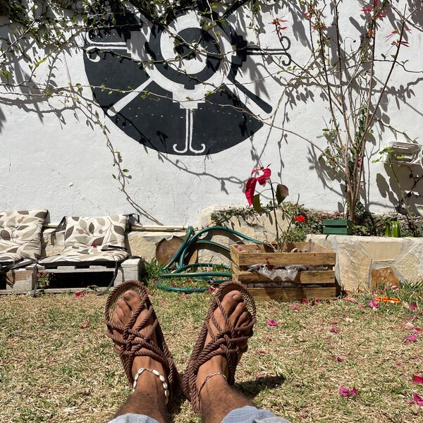 Handmade Rope Sandals - 2 Pair Savings Bundle - Mix and Match - Mens ...