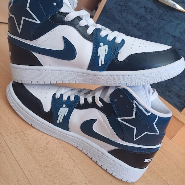 Cartoon Custom Painted Air Jordans - Unique Handpainted Sneakers - Made ...