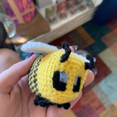 Minecraft Bee Crochet Pattern, Amigurumi Bee, Minecraft Plush 2in1 ...