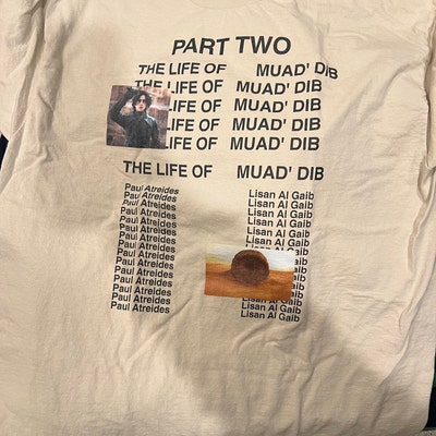Dune Part 2 : Paul Atreides Shirt , Timothee Chalamet, Life of Pablo ...