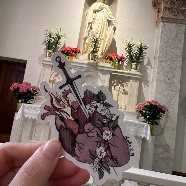 Psalm 42 Deer Sticker || Waterproof Vinyl Sticker || Scripture Art ...