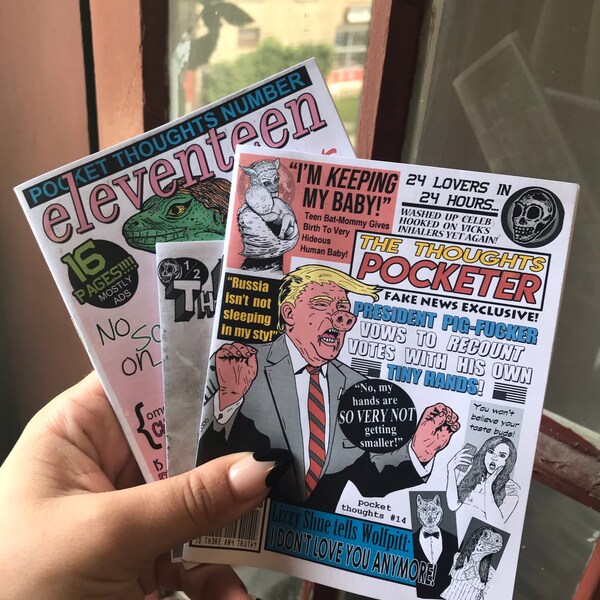 Inappropriate Abc's Zine With R-rated Alphabet and Funny Punk Comic ...