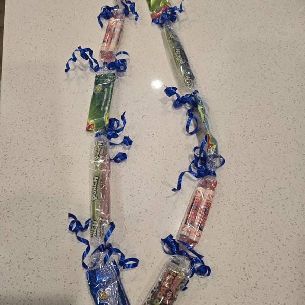 Candy Necklace/candy Leigraduation/birthday/kids/adults/goody - Etsy
