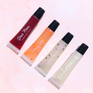 Custom Lip Gloss Labels Clear Lip Gloss Stickers Cosmetic - Etsy