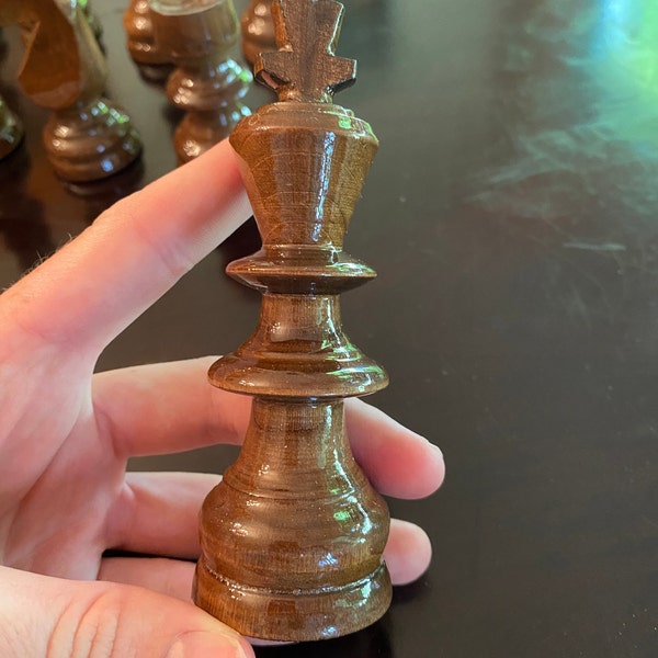 New Magic Puzzle Jewelry Box Hidden Key Drawer Wooden Big Blue Secret ...