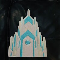 Frozen Castle SVG File for Cake Topper or Party Decorations Arendelle ...