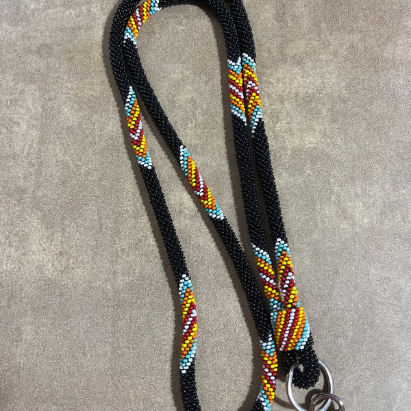 Handmade Beaded Lanyards - Etsy