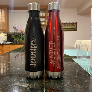 Personalized Water Bottle Monogrammed Water Bottle Custom - Etsy