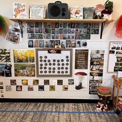 Rustic Alphabet Setfarmhouse Classroom Decorrustic Nursery Decornature ...