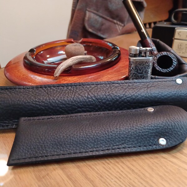 Adjustable Leather Pipe Rest / Cigar Rest - Etsy