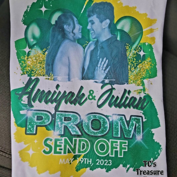 Prom Send off T Shirt Design, Editable in Canva, 2024 Prom T Shirt ...