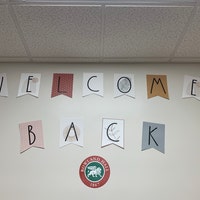 BOHO VIBES Bulletin Board Banners | Neutral Classroom Bunting ...