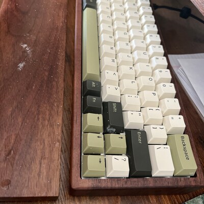 Customized Purple White Gradient Keycaps Set Side-printed OEM Backlit ...