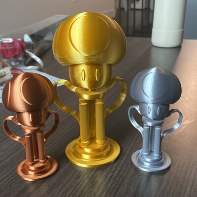 Mario Kart Crown Trophy - Etsy