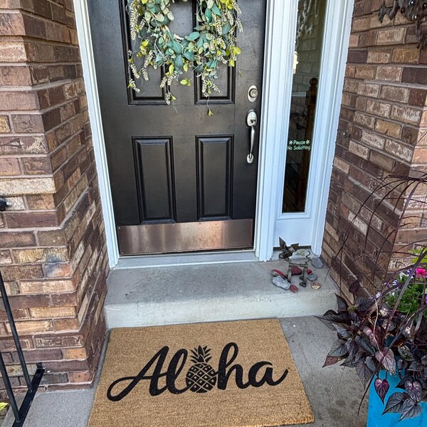 What Are You Doing in My Swamp Doormat, Coir Doormat, Welcome Mat ...