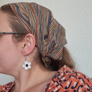 Rose Garden Scarf Head Covering Headwrap Cottagecore Boho Hippie ...