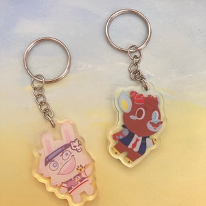 Hamtaro Bijou Game Boy Ham Ham Heartbreak Keychain Charms | Etsy