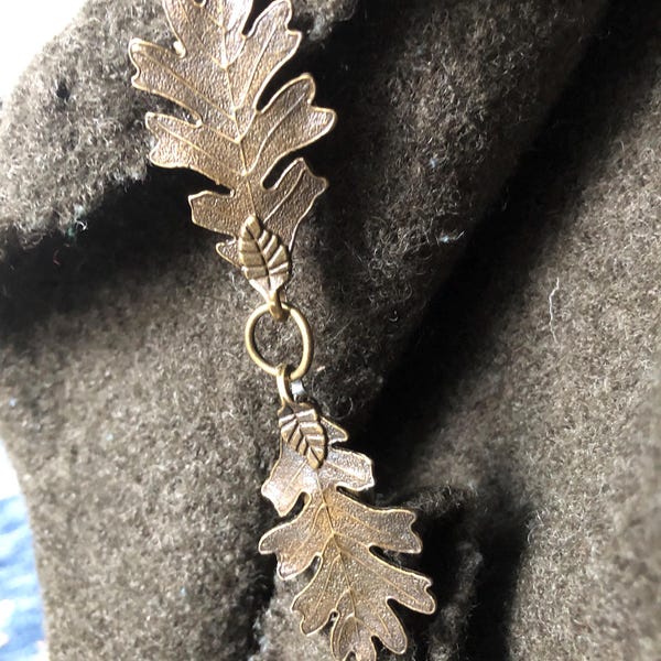 NEW Bronze Oak Leaf Cloak Clasp "terebinth" | Renaissance Fair Outfit ...