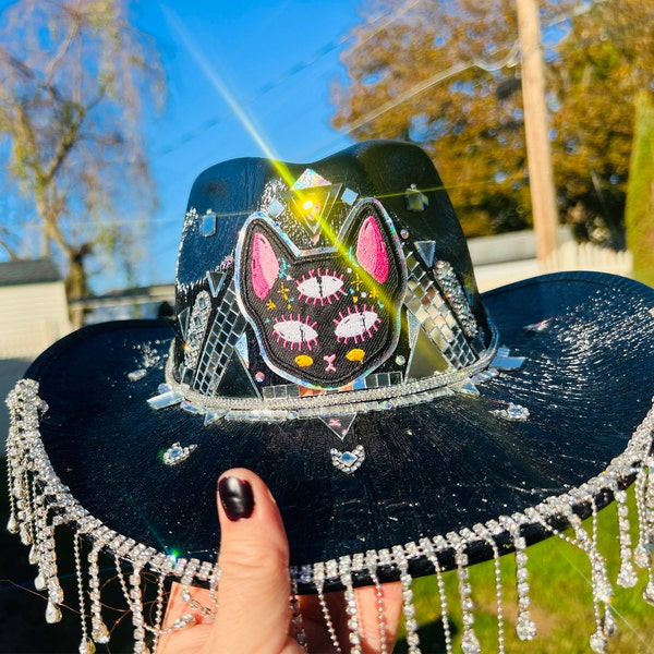 Disco Space Cowboy Hat • Cosmic Cowgirl Outfit • Barbie Pink Costume ...