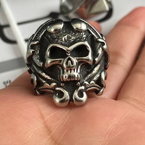 666 Ring 18k Gold Plated Ring man Ring Men Ring Gold - Etsy