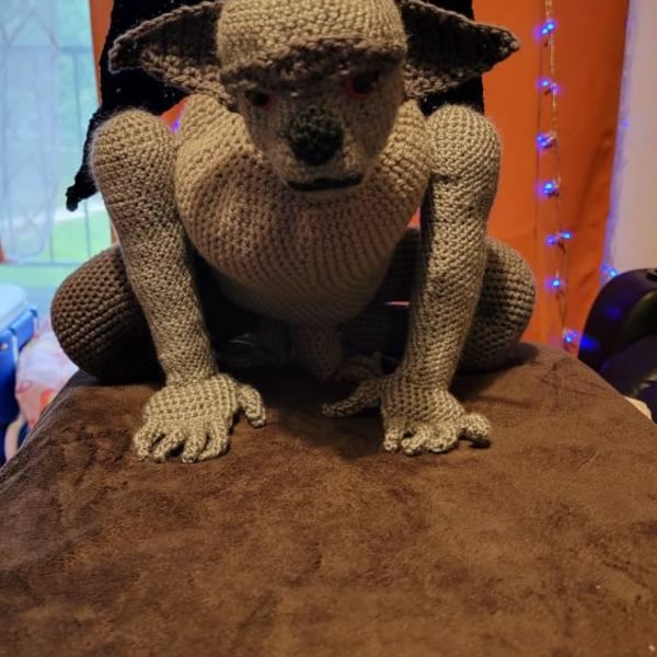 Gargoyle Crochet Pattern - Etsy
