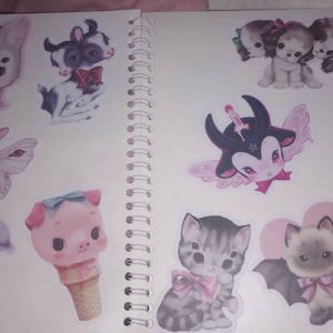 Puella Magia Reco Stickers Magical Girls Anime Cute Colorful Art on ...