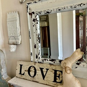 2 Green Peely Chippy Wood Spindle Post, Spindle Post Farmhouse Shabby ...