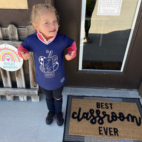 Best Classroom Ever Doormat, Cute Teacher Themed Doormat | Back to ...