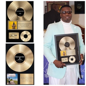 Custom Song Plaque, Personalized Music Plaque, Custom Vinyl Records ...