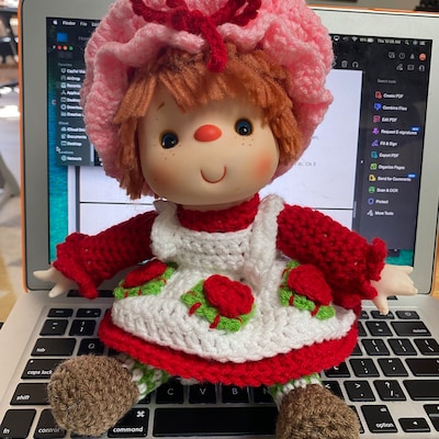 Strawberry Shortcake Pattern not the Doll Itself - Etsy