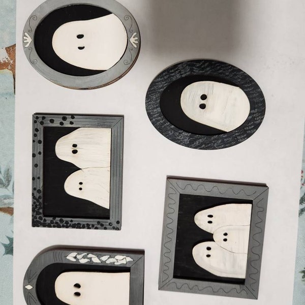 Ghost Frames Decorating Craft - Paint and Brushes Included - Set of 5 ...