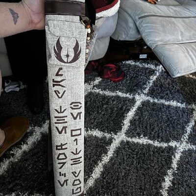 Padded Lightsaber Blade Carrying Bag Sheathcharacter Inspired and ...