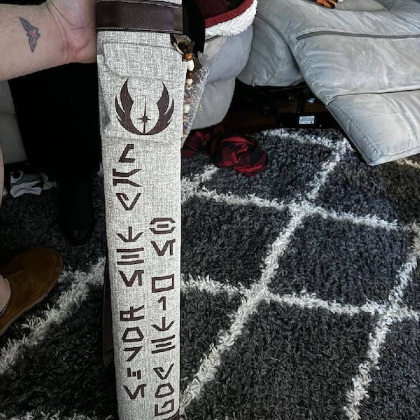 Padded Lightsaber Blade Carrying Bag Sheath—character Inspired and ...