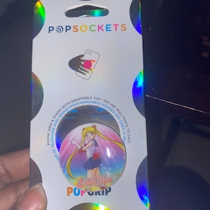 Monogram Custom Personalized Swappable Pop Socket Authentic Initials ...