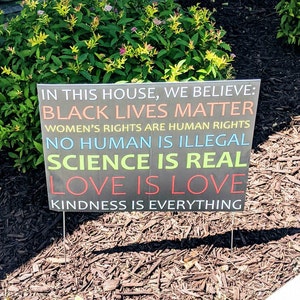 Kindness is Everything Yard Sign 23in X 17in Weather - Etsy