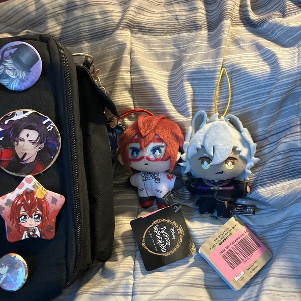 Twisted Wonderland Nui Large Mascot Plushies Blind Box / Riddle Ace ...