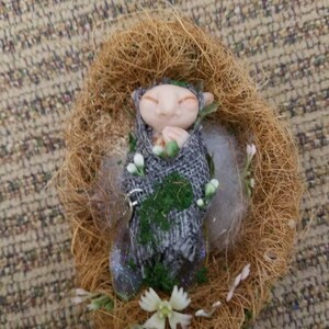 Hedgehog-pixie Babies/fairy Babies/pixie Babies/polymer Clay - Etsy