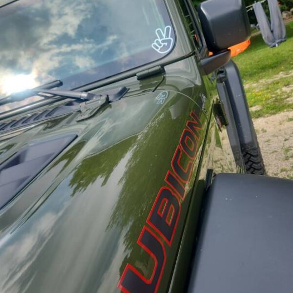 Peace Sign Fingers Wave - Peace Fingers Custom Sticker Decal - Custom ...