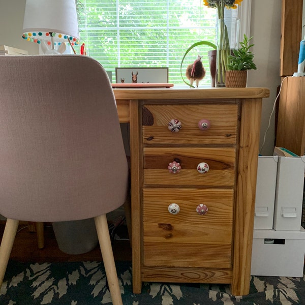 Pink Mixed Assorted Design Ceramic Knobs Ceramic Door Knobs Handpainted Ceramic Knobs Kitchen ...