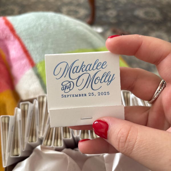 Tropical Palm Tree Matchbox - Wedding Favor Matches, Wedding Decor ...